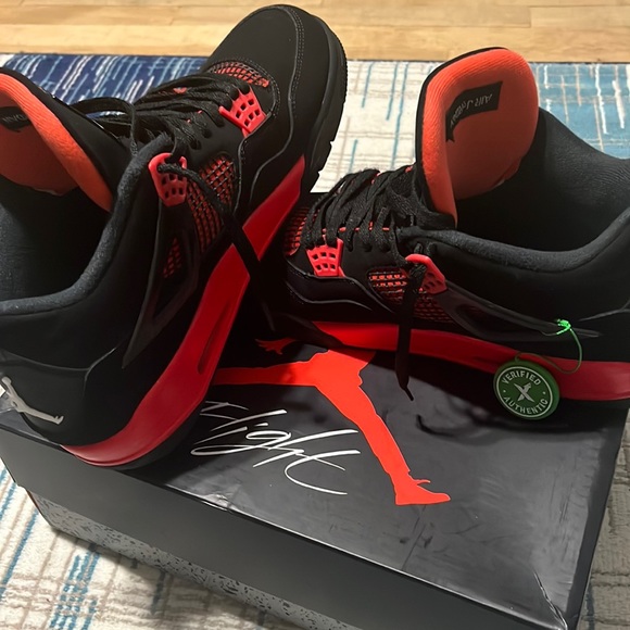 Jordan | Shoes | Jordan 4 Red Thunders | Poshmark